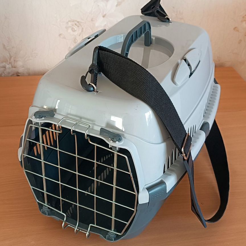 Переноска для кошек пластиковая Спутник-1