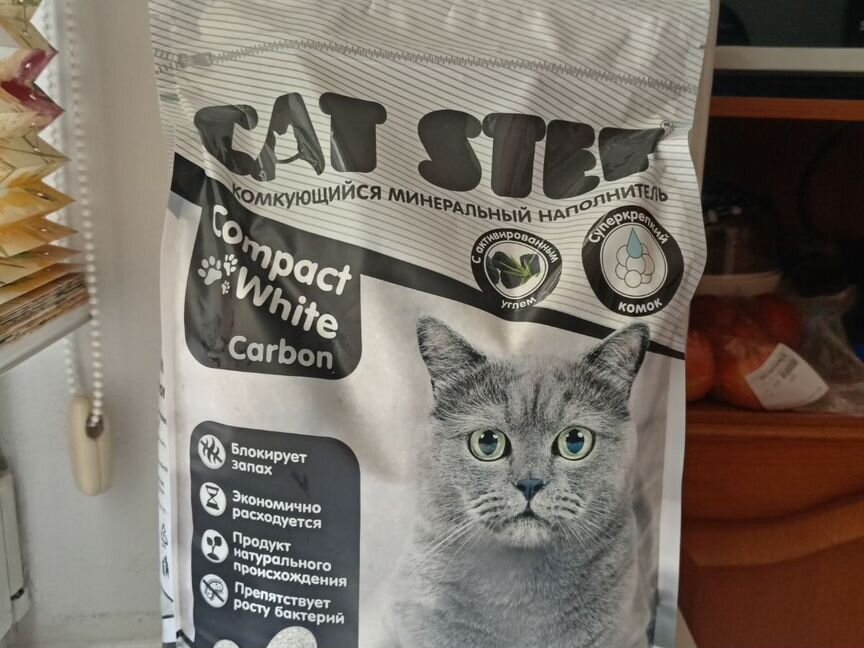 Наполнитель Cat Step минеральный + 2.1кг