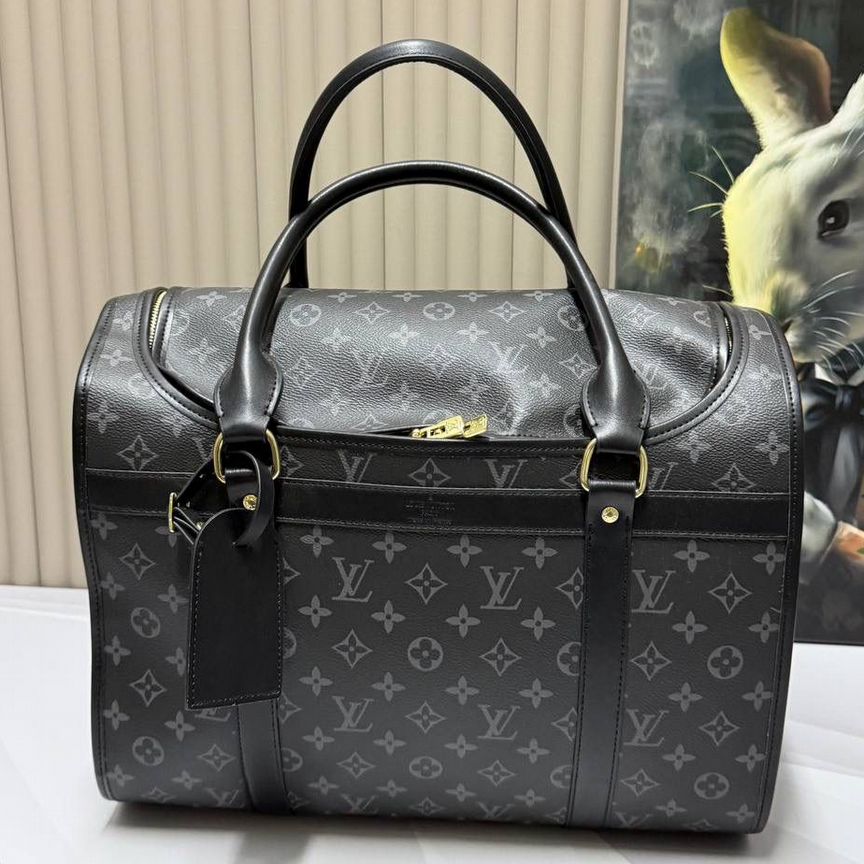 Переноска для собак Louis Vuitton Black 40