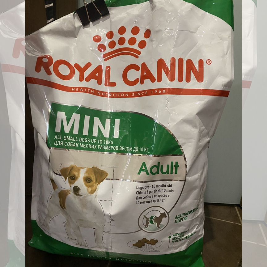 Корм для собак royal canin mini adult