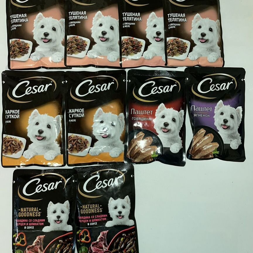 Корм для собак Cesar