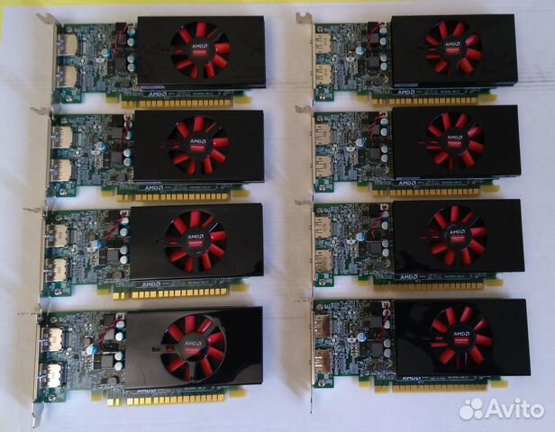 AMD radeon R7 450 4GB (DDR5) Low Profile Низкопроф купить в Белгороде ...