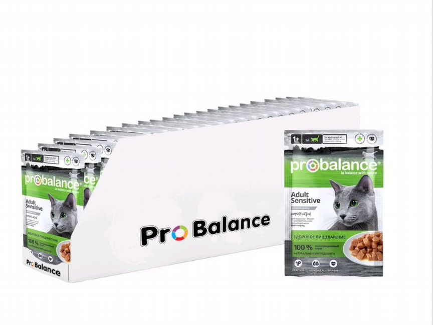 Влажный корм для кошек ProBalance