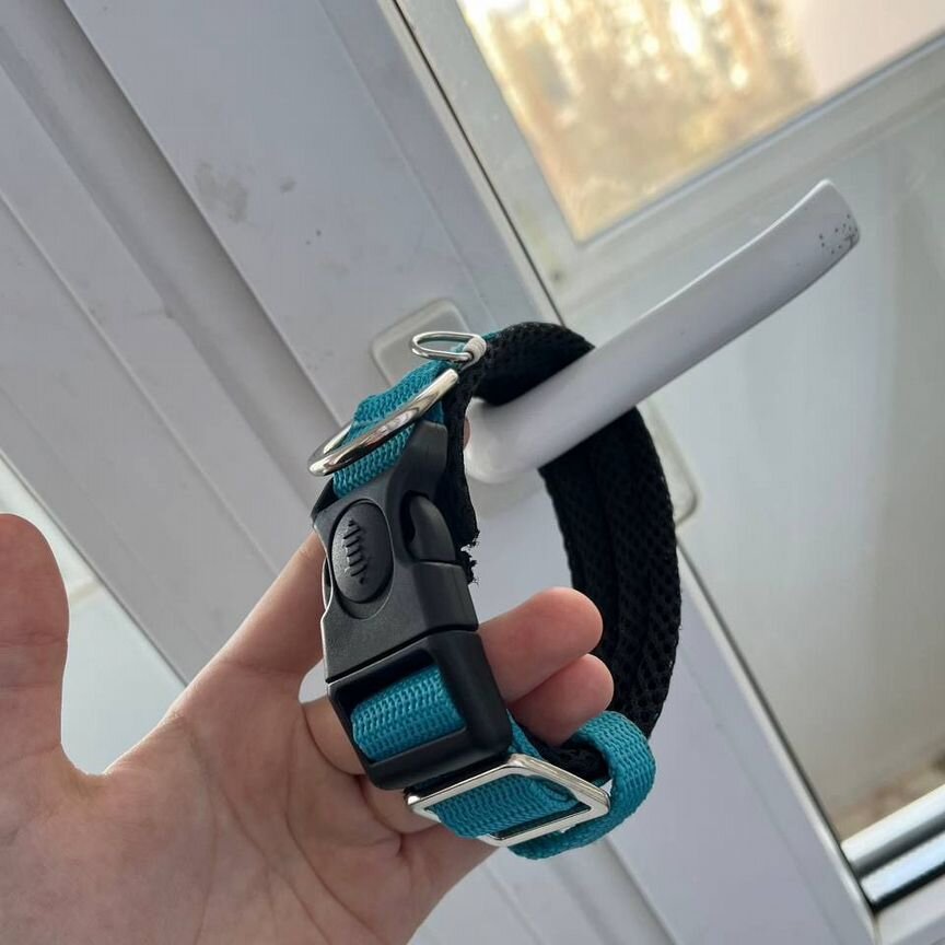 Ошейник ручной работы с подкладом