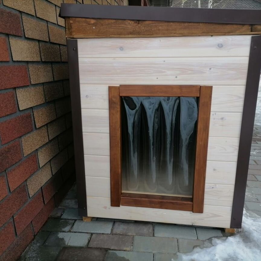 Будка для собаки утепленная