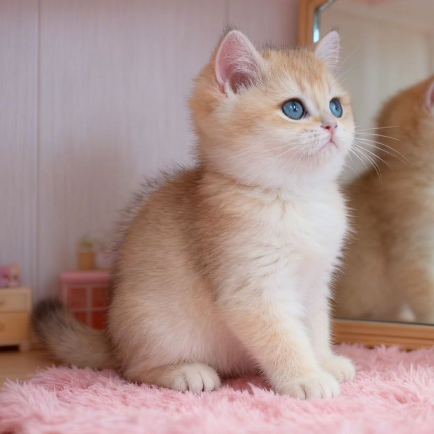 Британский короткошёрстный котёнок