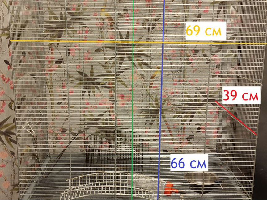 Клетка для грызунов большая