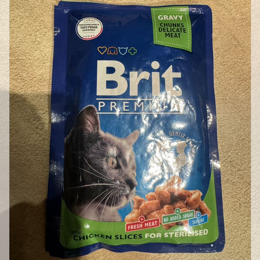 Корм для кошек brit