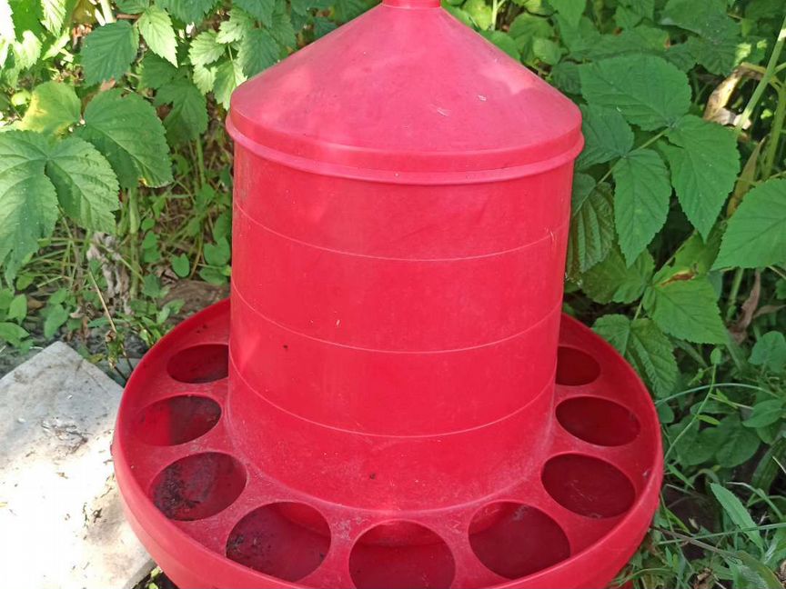 Кормушка бункерная куры утки гуси