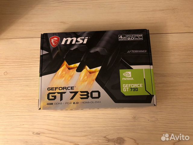 Видеокарта MSI geforce GT 730 4GB (n730-4gd3) купить в Москве ...