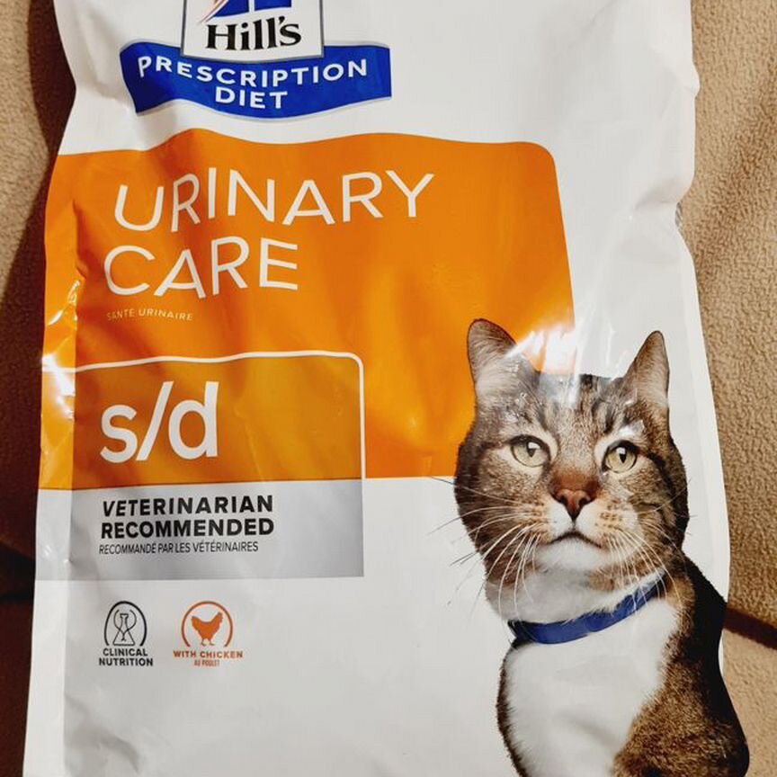 Корм для кошек Hills urinary s/d 1.5 кг