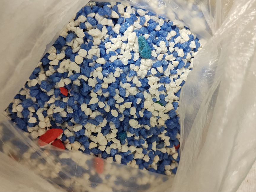 Каменная крошка для аквариума