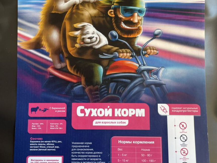 Сухой корм для собак