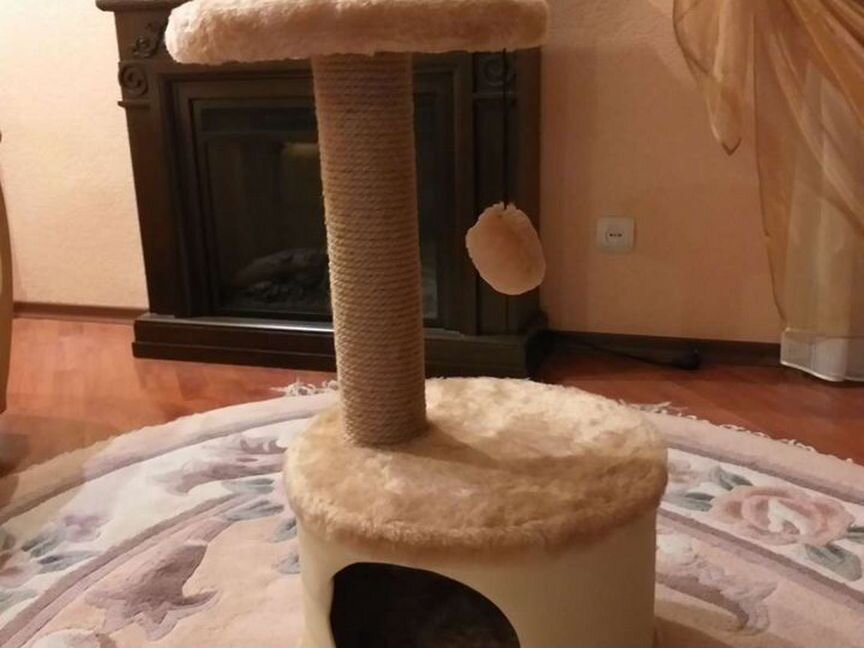 Когтеточка, домик для кошки