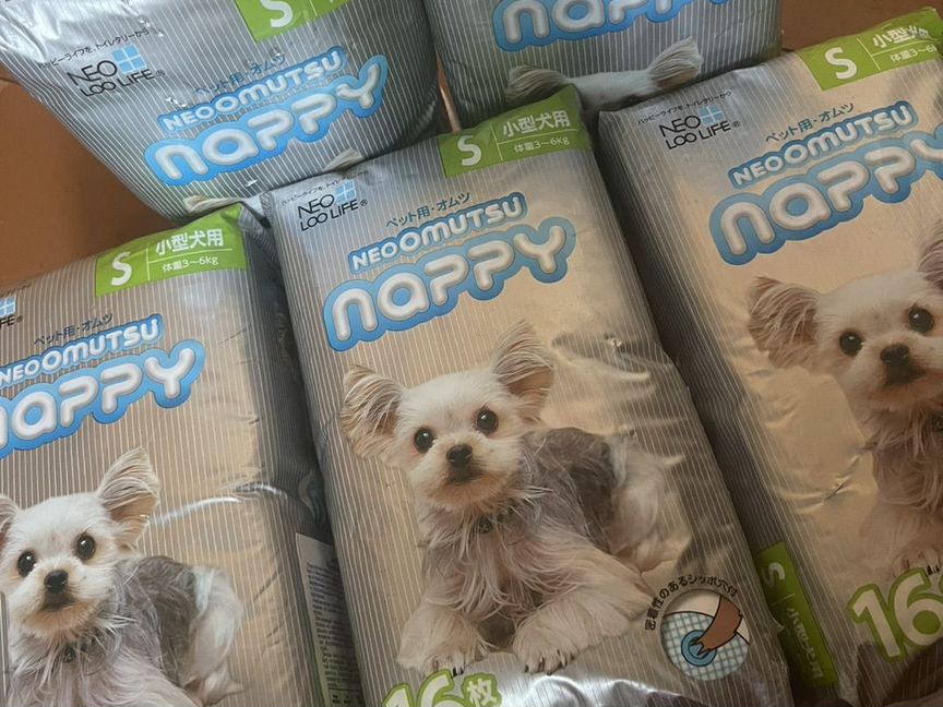 Подгузники для животных Япония, 16 шт., р.S