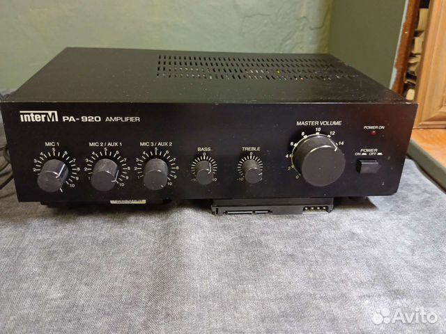 Усилитель InterM PA-920 amplifier купить в Санкт-Петербурге | Электроника | Авито