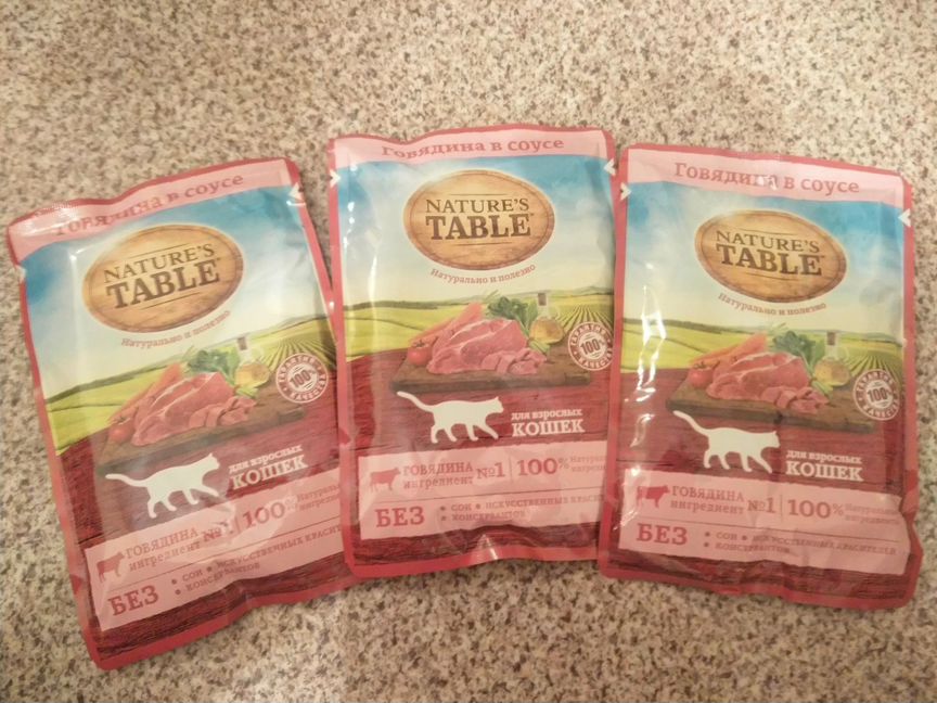Влажный корм для кошек Nature's Table 85 g
