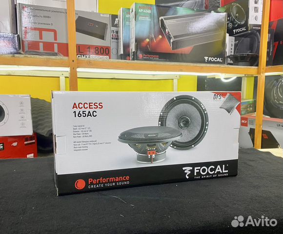 Коаксиальная акустика динамики Focal access 165AC купить в Москве | Авито