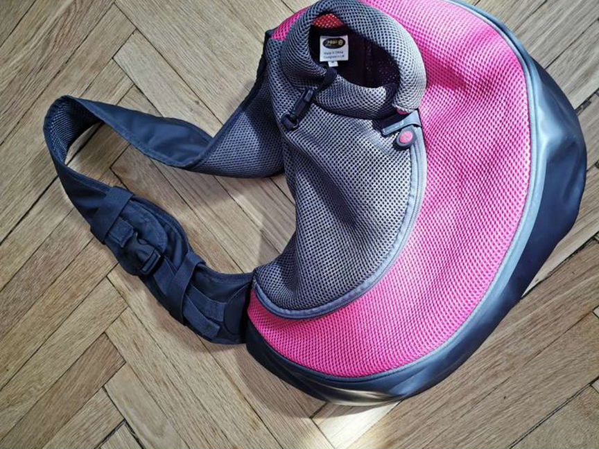 Переноска-слинг для собак/кошек crazy paws