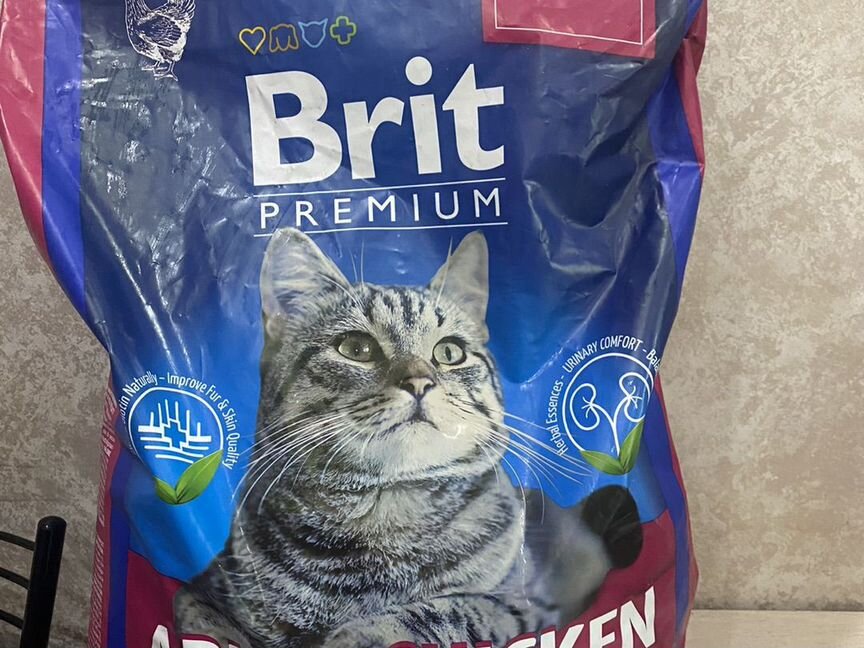 Корм для кошек brit 8кг