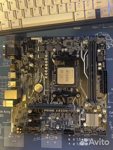 Материнская плата с процессором: Ryzen 5 3600 A320 купить в Санкт ...