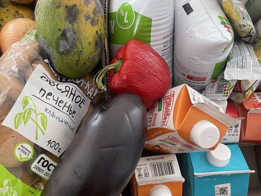 Продукты просроченные для корма