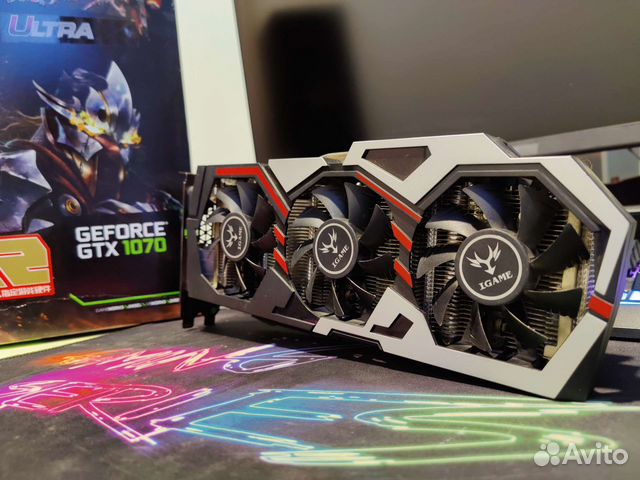 Видеокарта Gtx 1070 Colorful iGame Ultra купить в Омске | Электроника ...