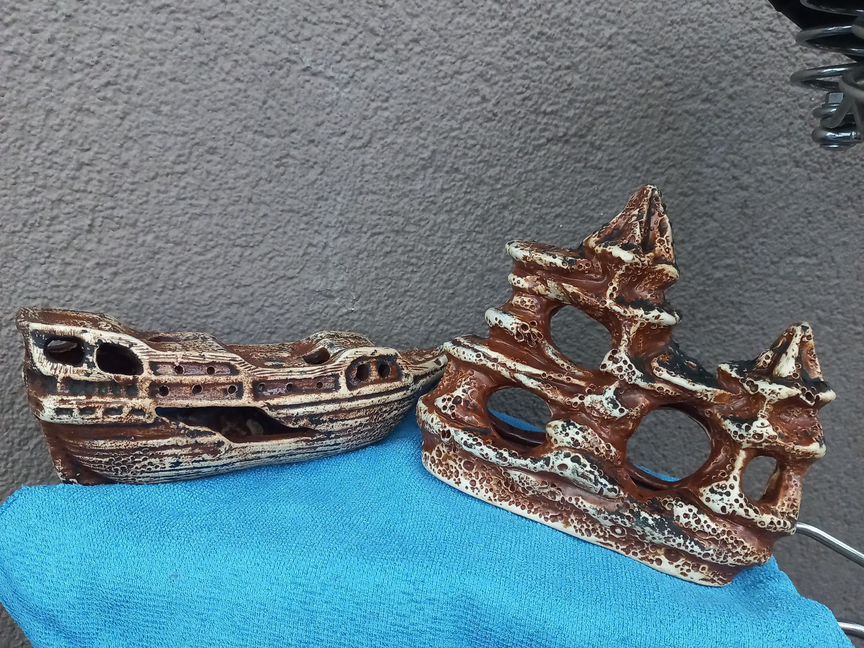 Аквариумные фигурки