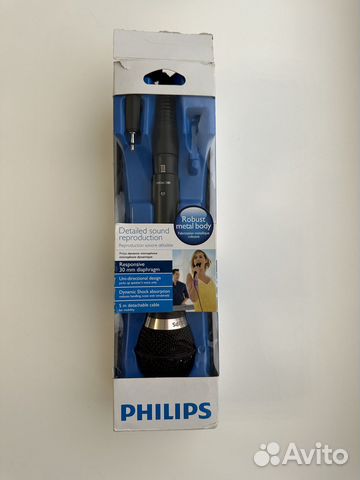 Микрофон Philips sbc md650 купить в Москве | Электроника | Авито