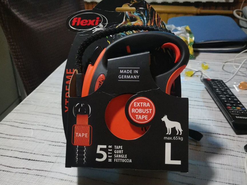 Рулетка flexi для крупных собак