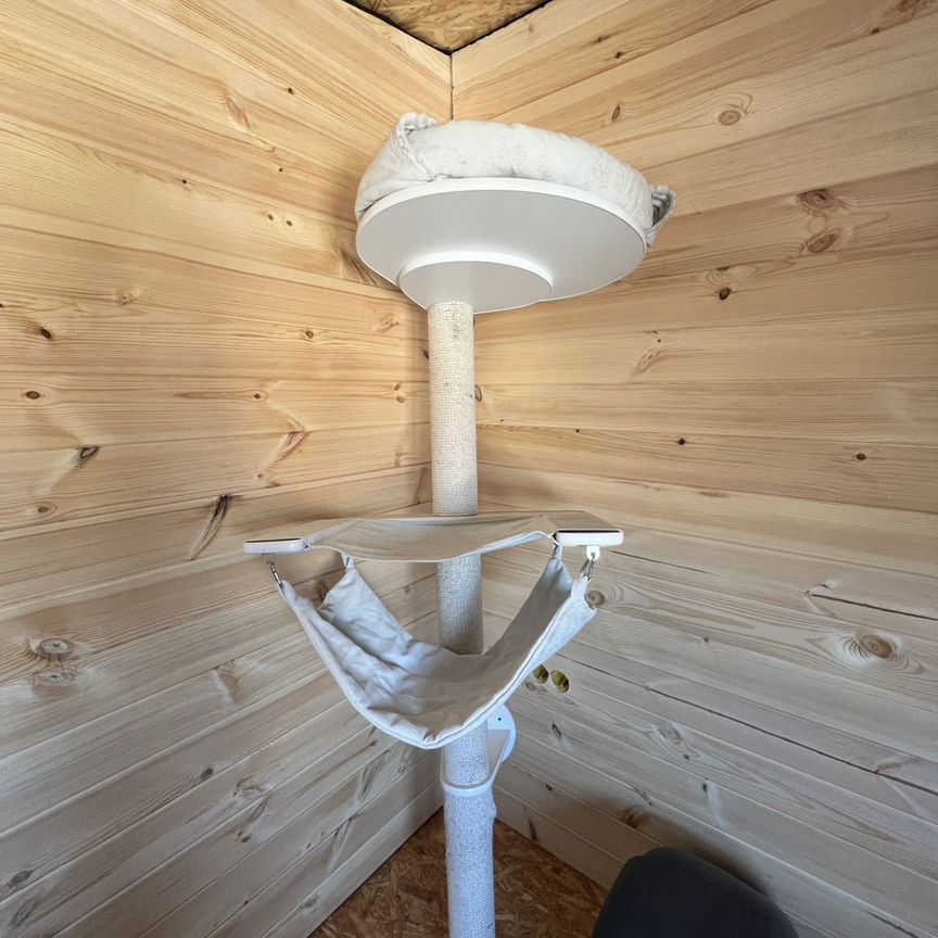 Кошачий домик бу