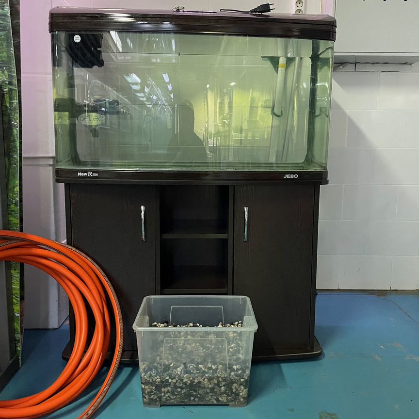 Аквариум с тумбой jebo