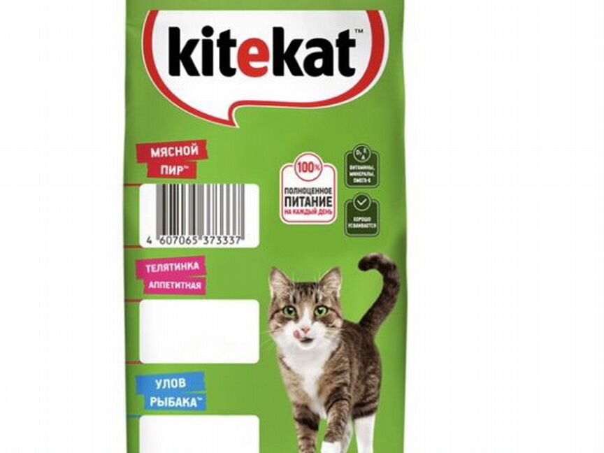 Корм для кошек kitekat 15