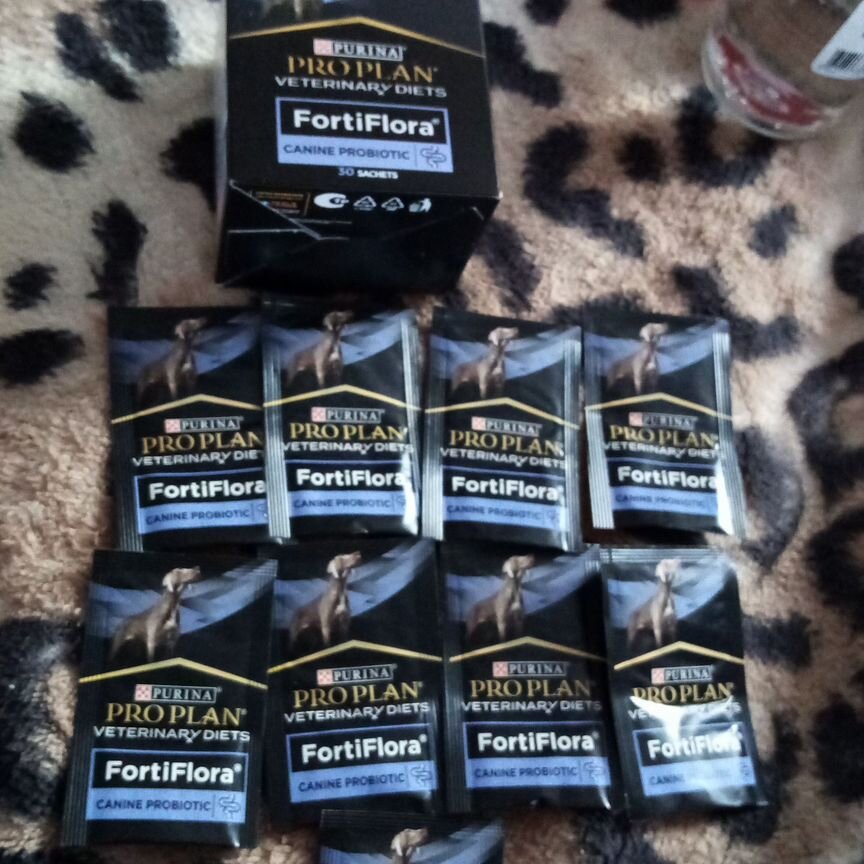 Пребиотик FortiFlora для животных, 10 пакетиков
