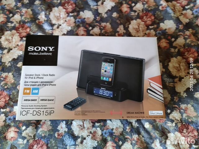 Док-станция с акустикой Sony ICF-DS15IP купить в Санкт-Петербурге ...