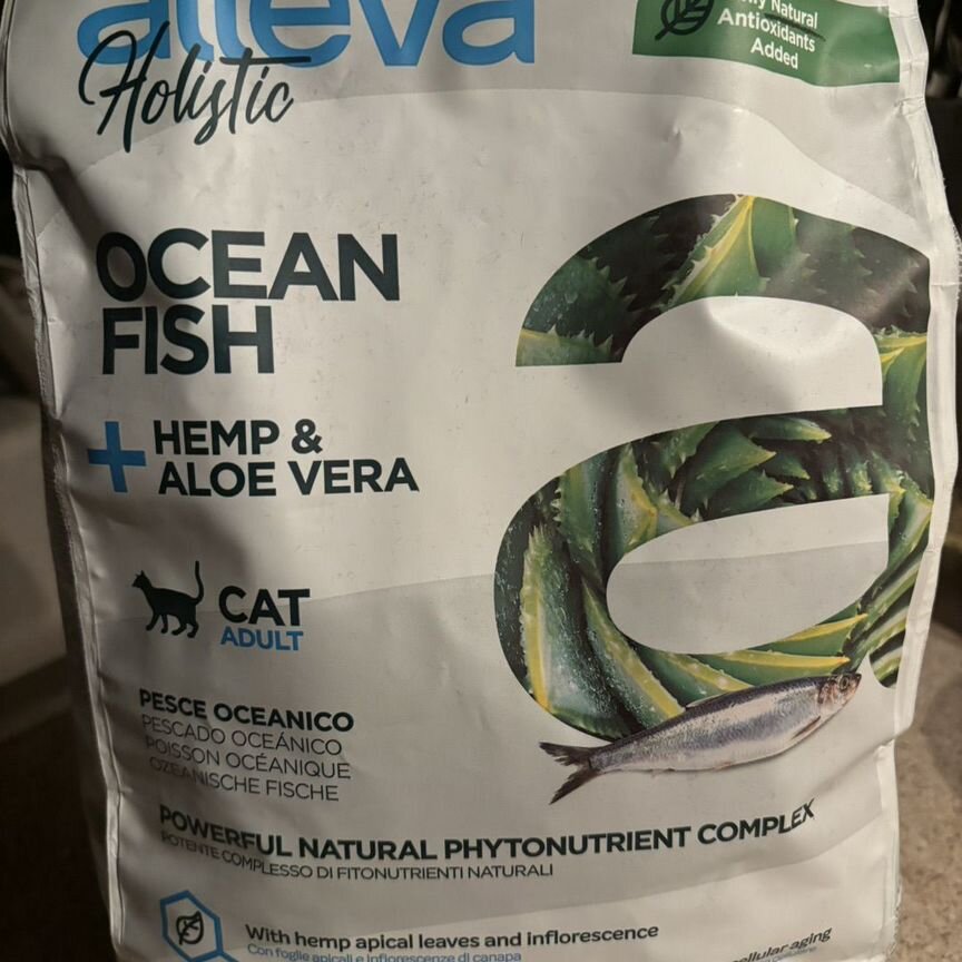 Корм для кошек alleva holistic fish