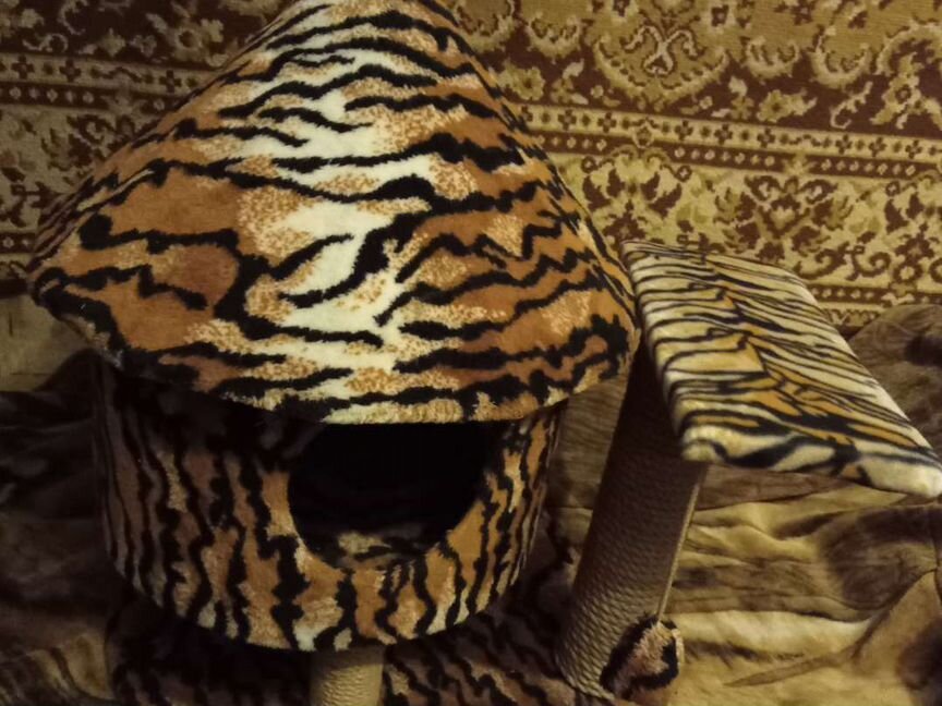 Коктеточка домик-теремок для кошек