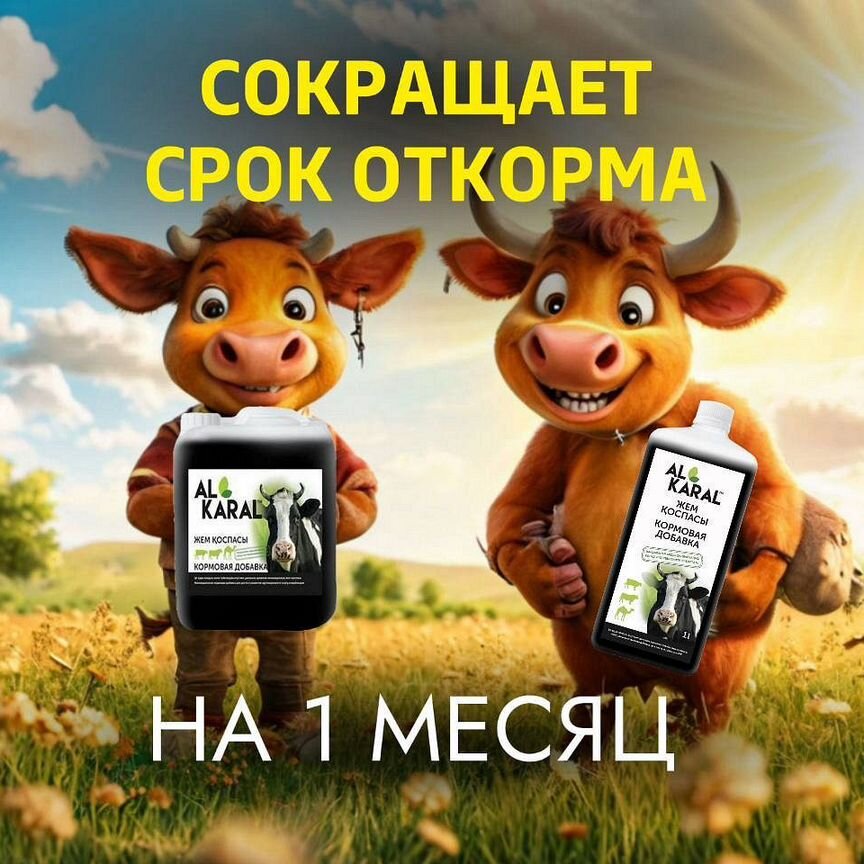 Добавка в корм для бычков