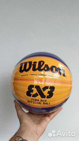 Баскетбольный мяч. Wilson fiba 3x3 official купить в Москве | Хобби и ...