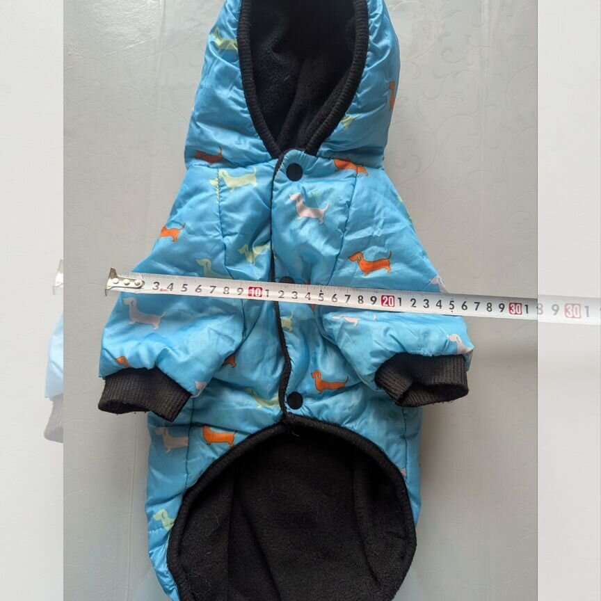 Жилет утеплённый для йорка, той-терьера