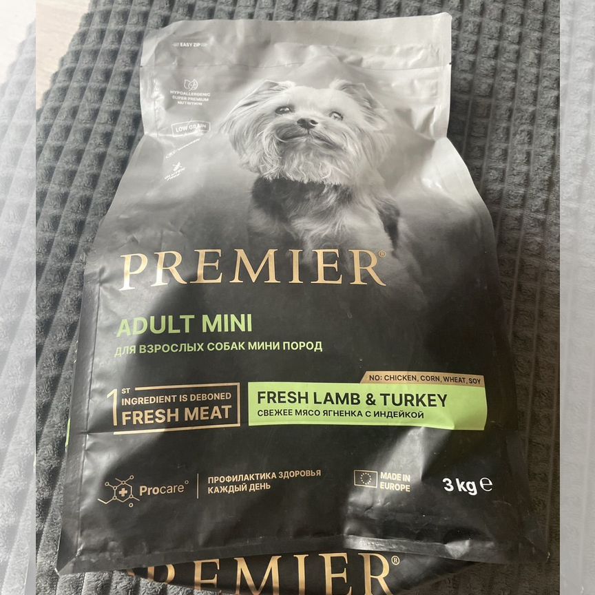 Корм сухой для собак Premier 3кг