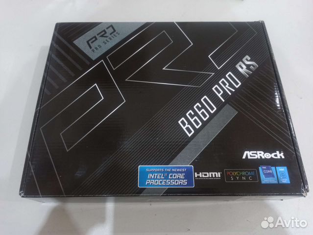 Материнская плата Asrock b660 pro rs купить в Москве | Электроника | Авито
