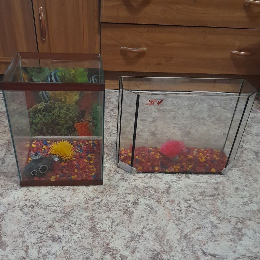 Аквариум квадрат 20л, аквариум 13л