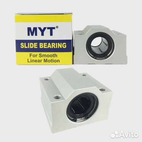 Линейный подшипник в корпусе SCS20UU (SC20UU) MYT купить в Москве ...