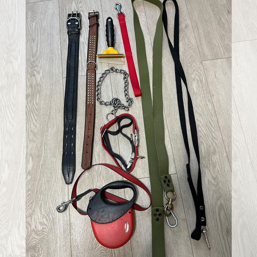 Поводок ошейник для собак