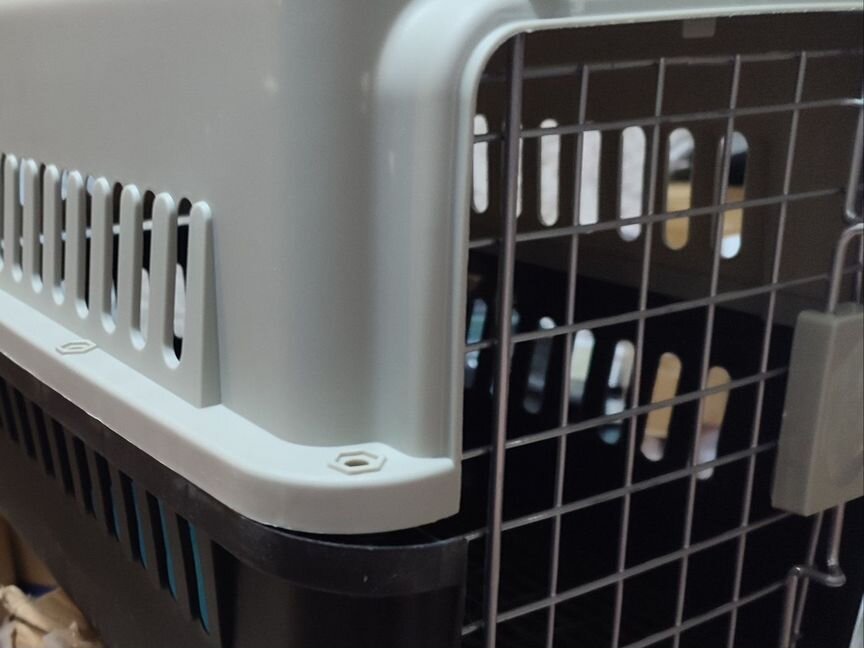 Переноска для животных пластиковая