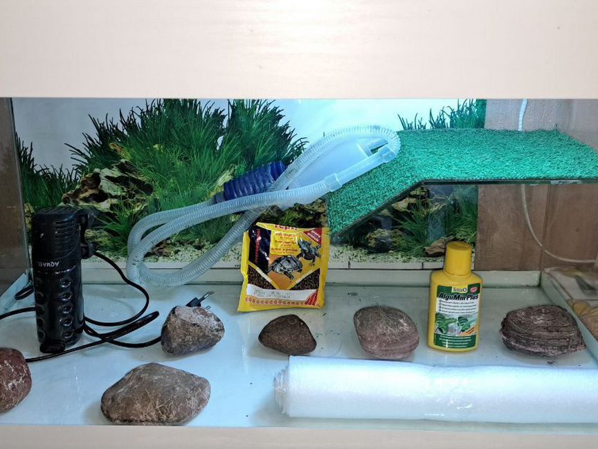 Аквариум 100 литров с Тумбой и Оборудованием