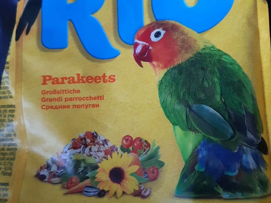 Корм для попугаев Рио
