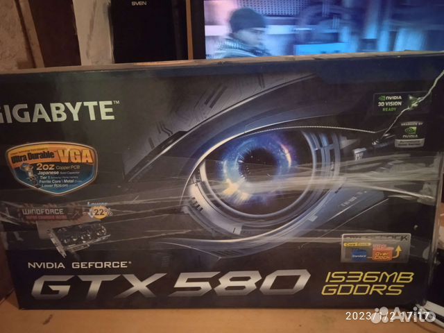 Видеокарта GTX580 купить в Астрахани | Электроника | Авито