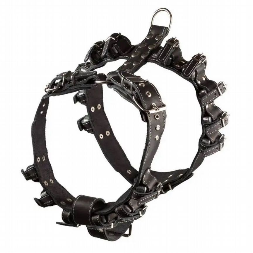 Шлейка для собаки с утяжелителями